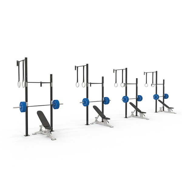 Buy Reeplex 4 Squat Cell Wall Mounted Commercial Rig - MyDeal Australia