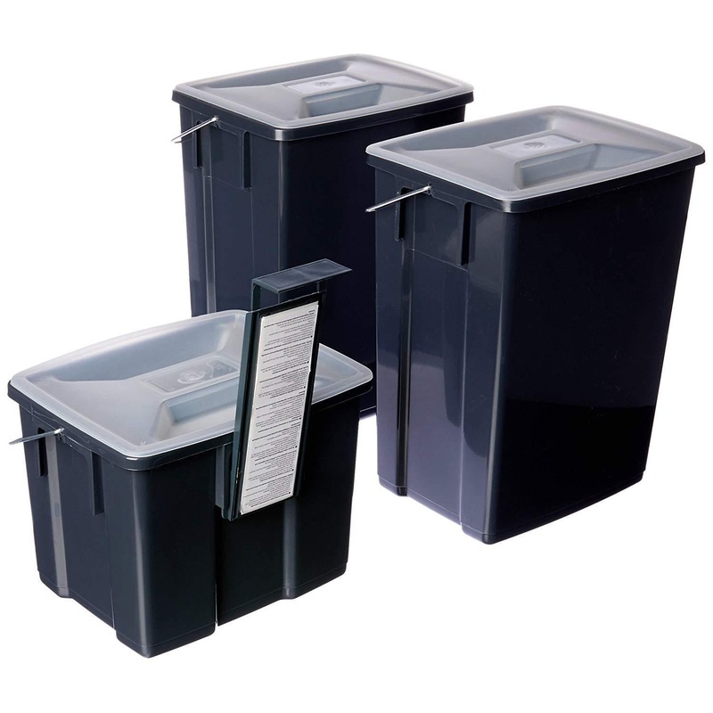 Curver Kitchen Waste Separation Set | Buy Kitchen Bins - 3253928993009