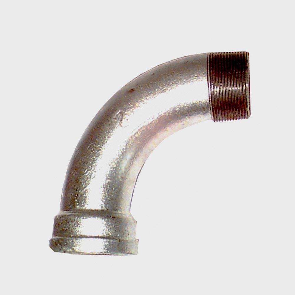 Buy Galvanised Malleable Bend 90' Male x Female BSP Thread - MyDeal ...