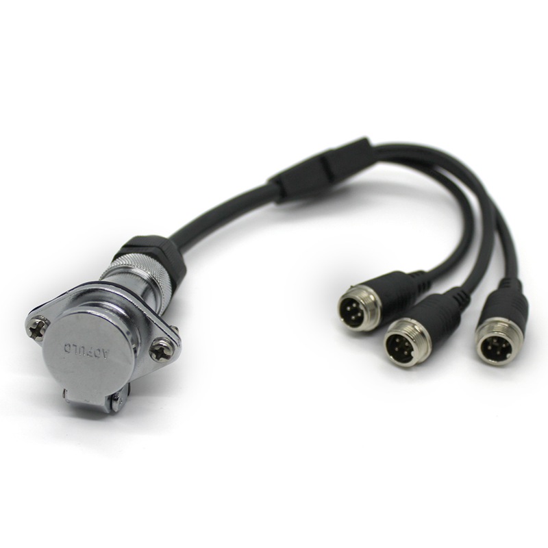 Buy Elinz Male Connector for 7PIN WOZA / SUZI Trailer Coil Cable 3 AV ...