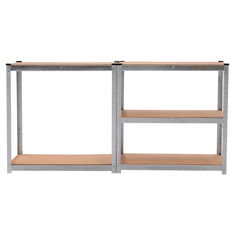 Buy 5 Shelf Adjustable Storage Rack Work Table Galvanized Steel ...