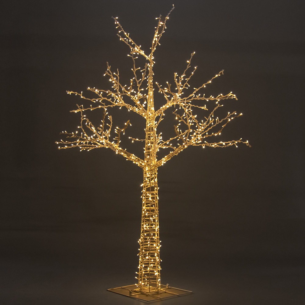 Buy Christabelle Full Light Display Tree with 600 Twinkle Lights Indoor ...