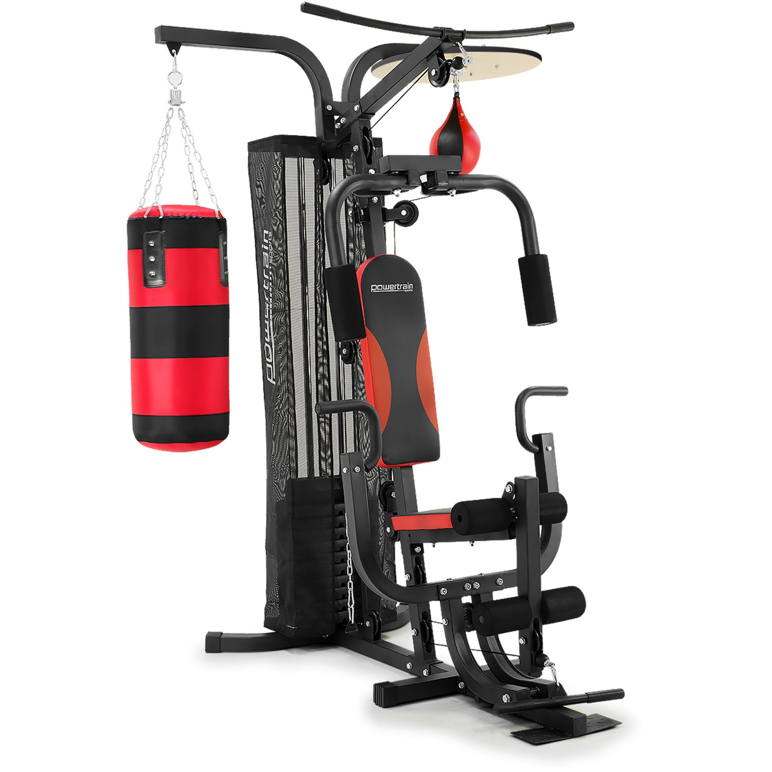 Buy Home Gym Multi Station with Boxing Punching Bag Speed Ball ...