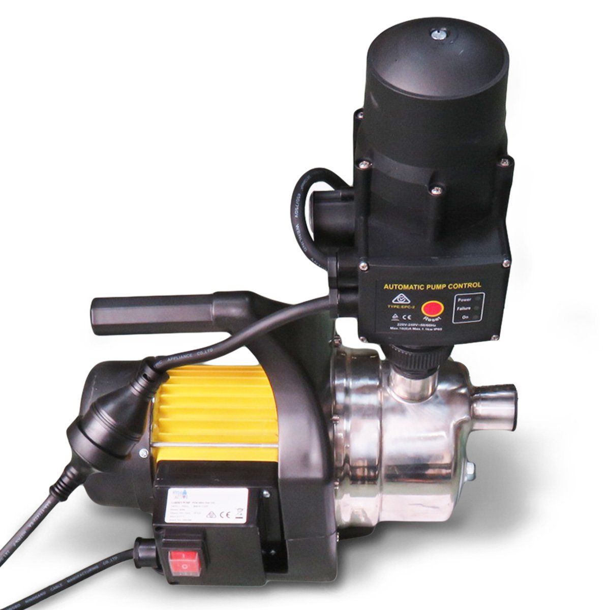 Buy Hydro Active 800w Stainless Auto Water Pressure Pump 70A Electric ...