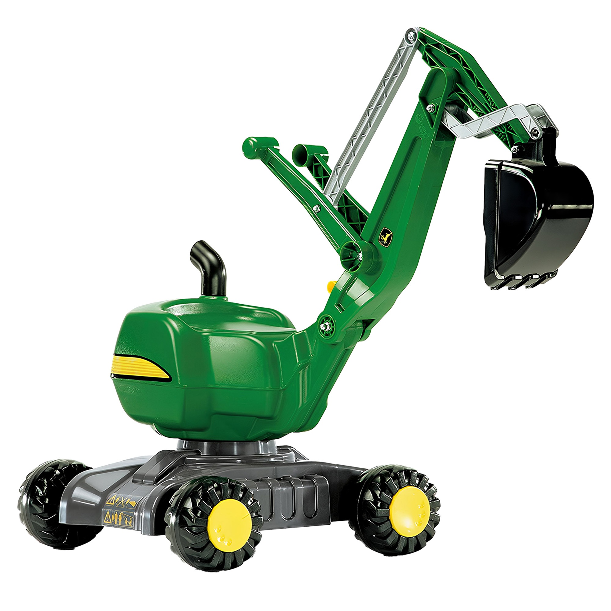Buy John Deere RT421022 Rolly Digger XL Ride-On Excavator Childrens Toy 360 deg Rotation, Work ...