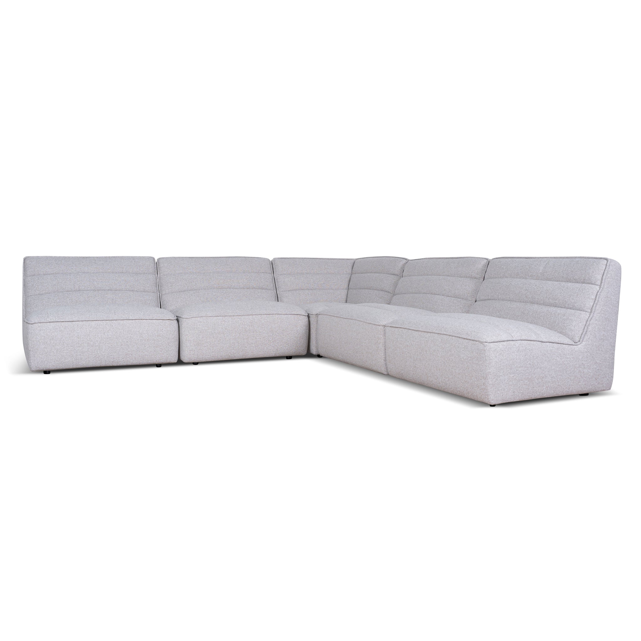 Buy Monaco Modular Corner Sofa - Warm Taupe - MyDeal Australia