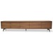 Nelson 2.4m Wooden TV Entertainment Unit - Walnut | Buy Entertainment ...