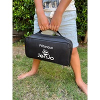 Buy Deluxe 8 Metal Bowls Bocce/Petanque Game Set Gold & Silver w/ Rules ...