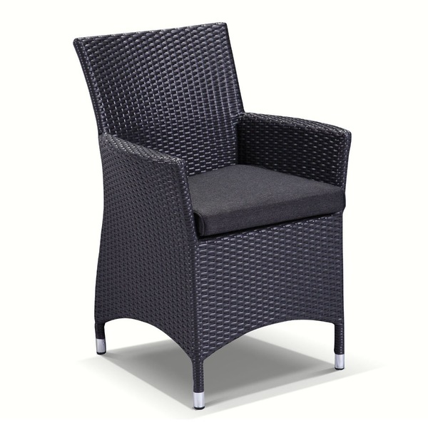 Buy Roman Outdoor Wicker Dining Chair With Arms - MyDeal Australia