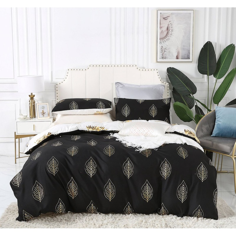 Buy Reversible Design Super King Size Bed Quilt/Doona/Duvet Cover Set ...