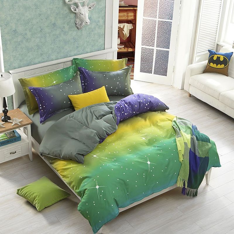 Buy Stars Queen Quilt/Doona/Duvet Cover Set - MyDeal Australia