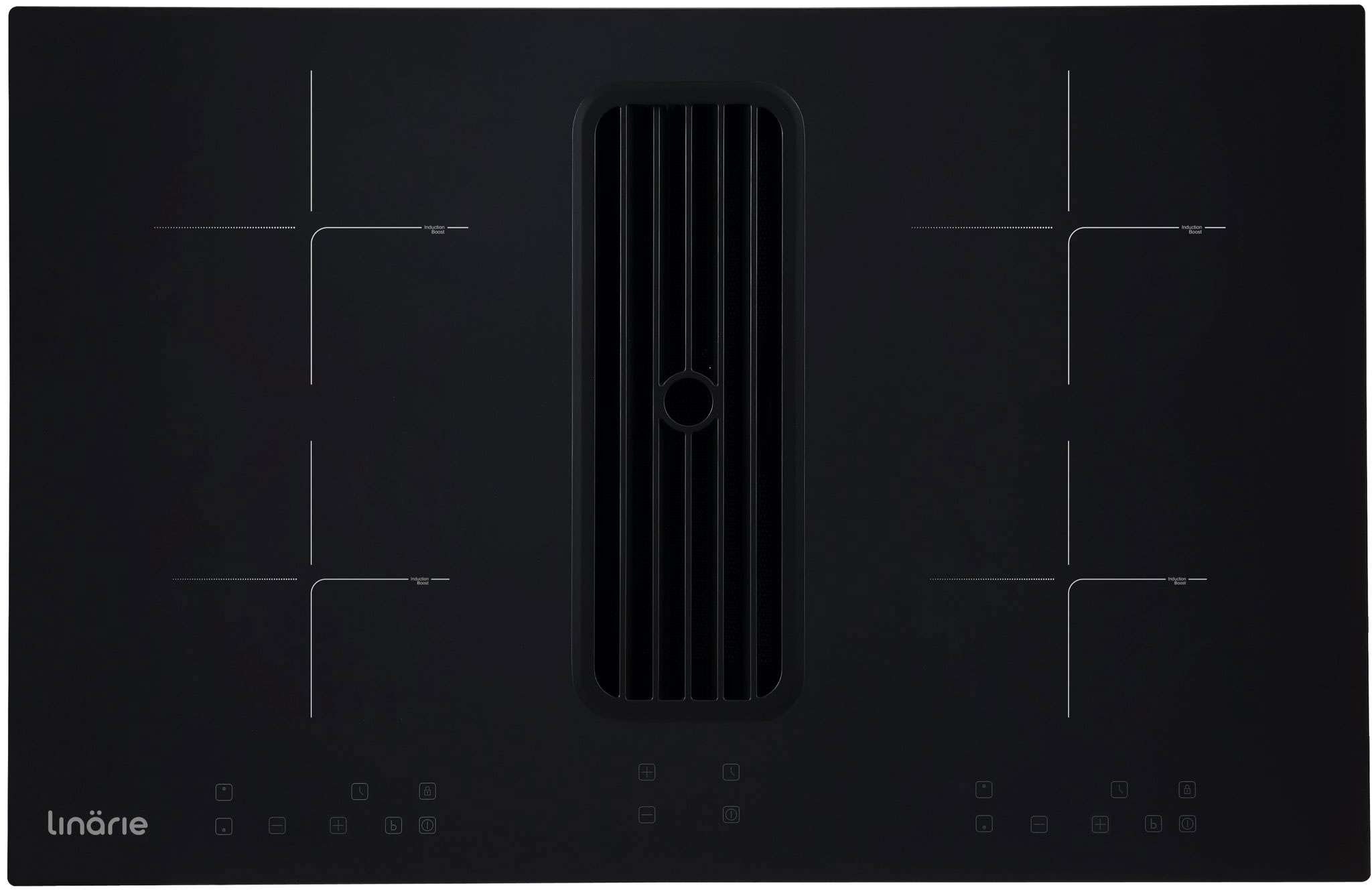 Buy Linarie Lyon 80cm Induction Cooktop with Integrated Ventilation ...