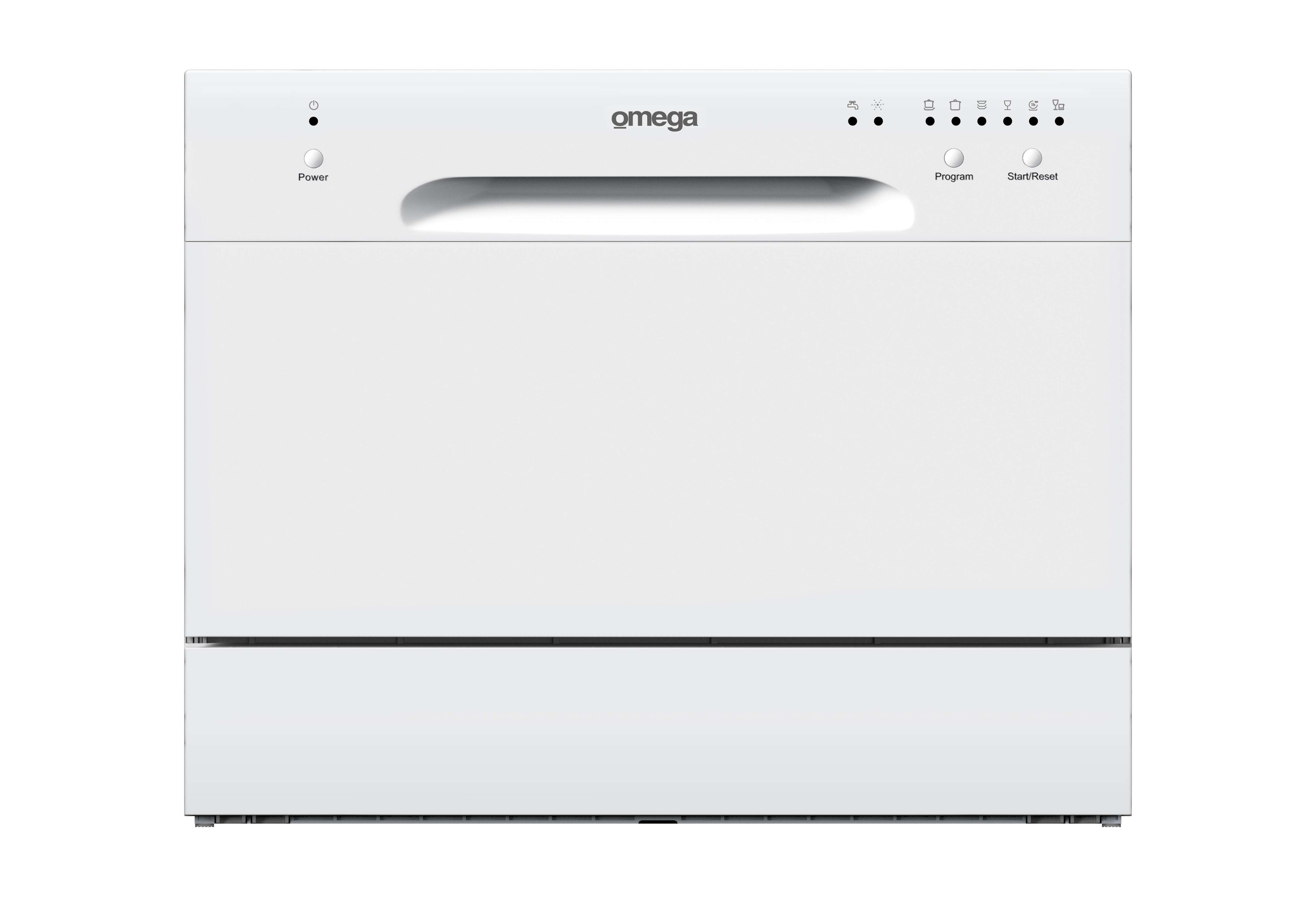 Buy Omega 55cm Benchtop Dishwasher ODW101W - MyDeal Australia