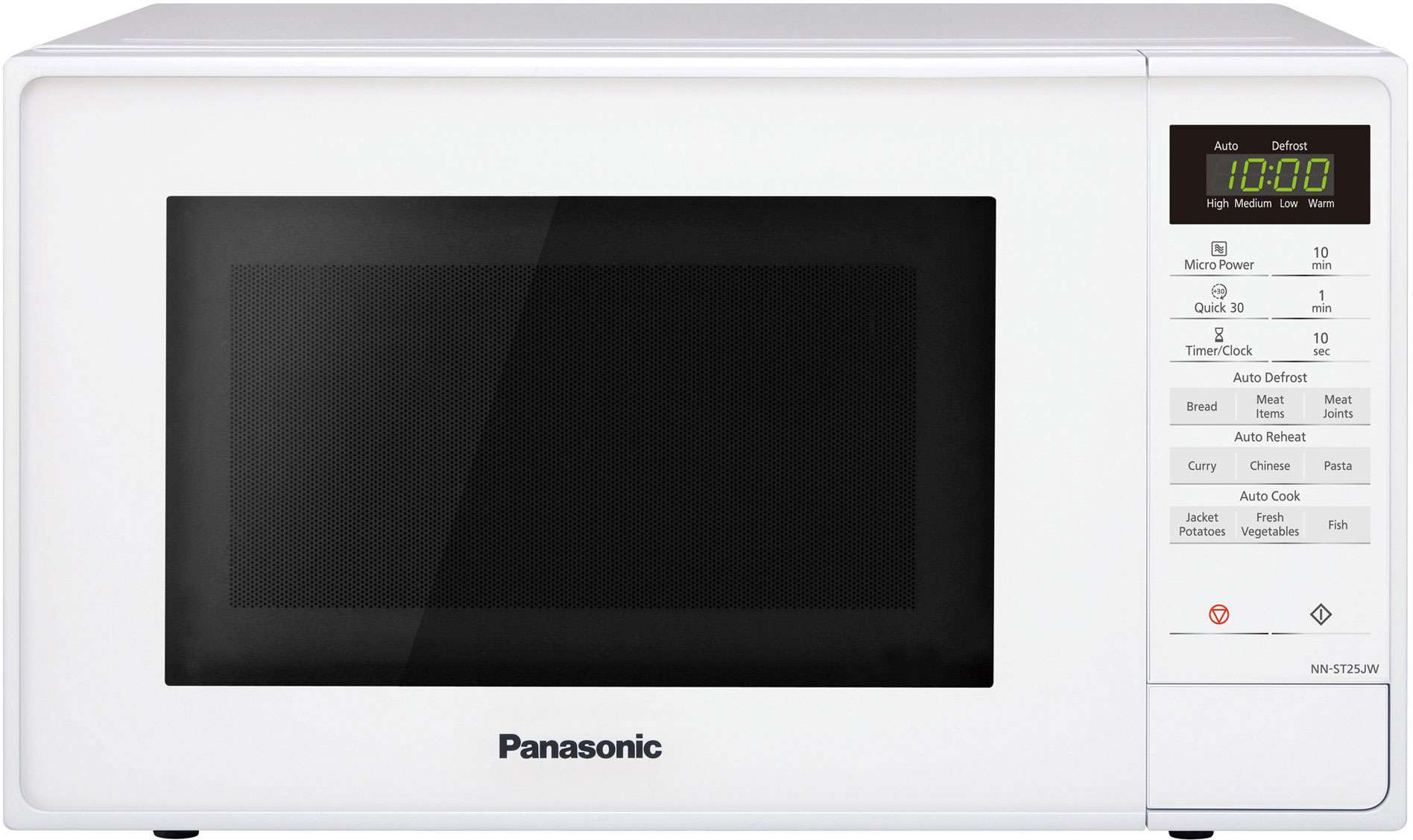 Buy Panasonic 20L 800W Compact Microwave Oven NN-ST25JWQPQ - MyDeal ...