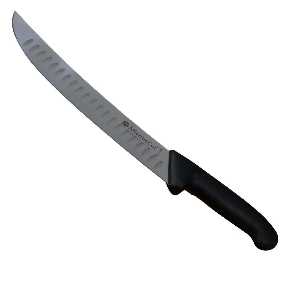 Buy 10″/25cm Wide Blade Scalloped Cimeter Knife - Carnivore Collective ...