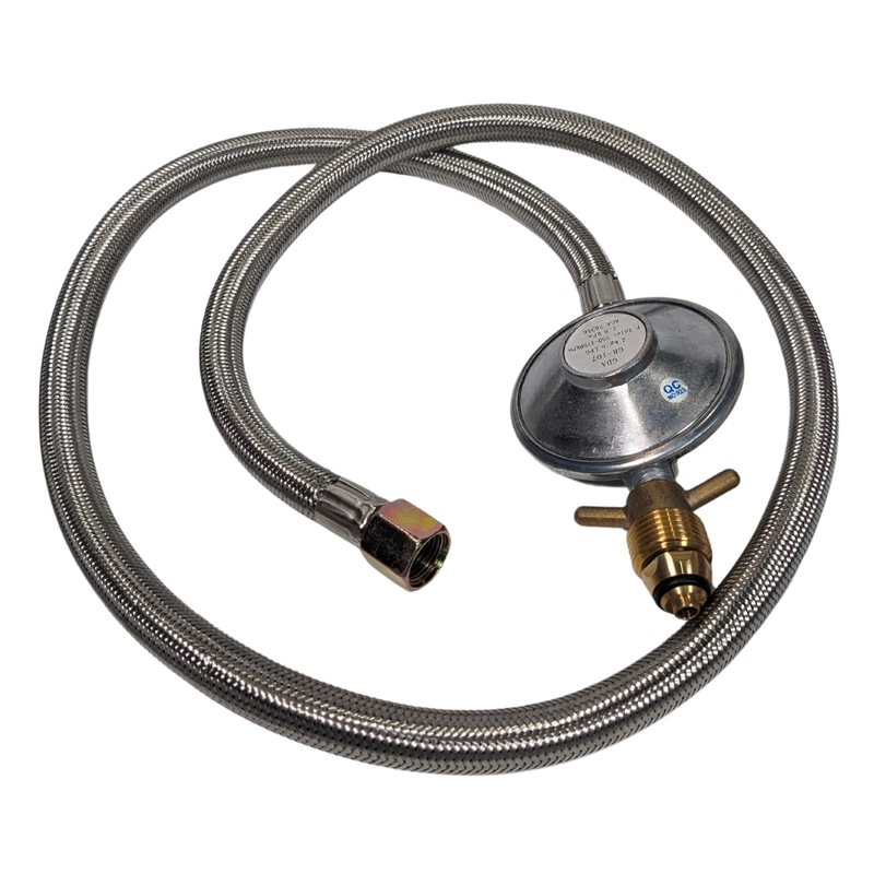 Buy LPG Gas Regulator and Hose-POL to 3/8 SAE- Suits Weber-Sizzler BBQ ...