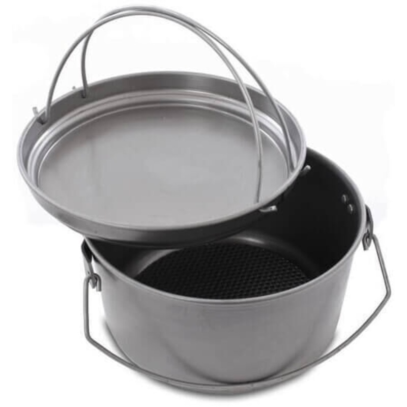 Aussie Spun Steel Camp Oven 10" | Buy Camp Cookware - 9319866000033