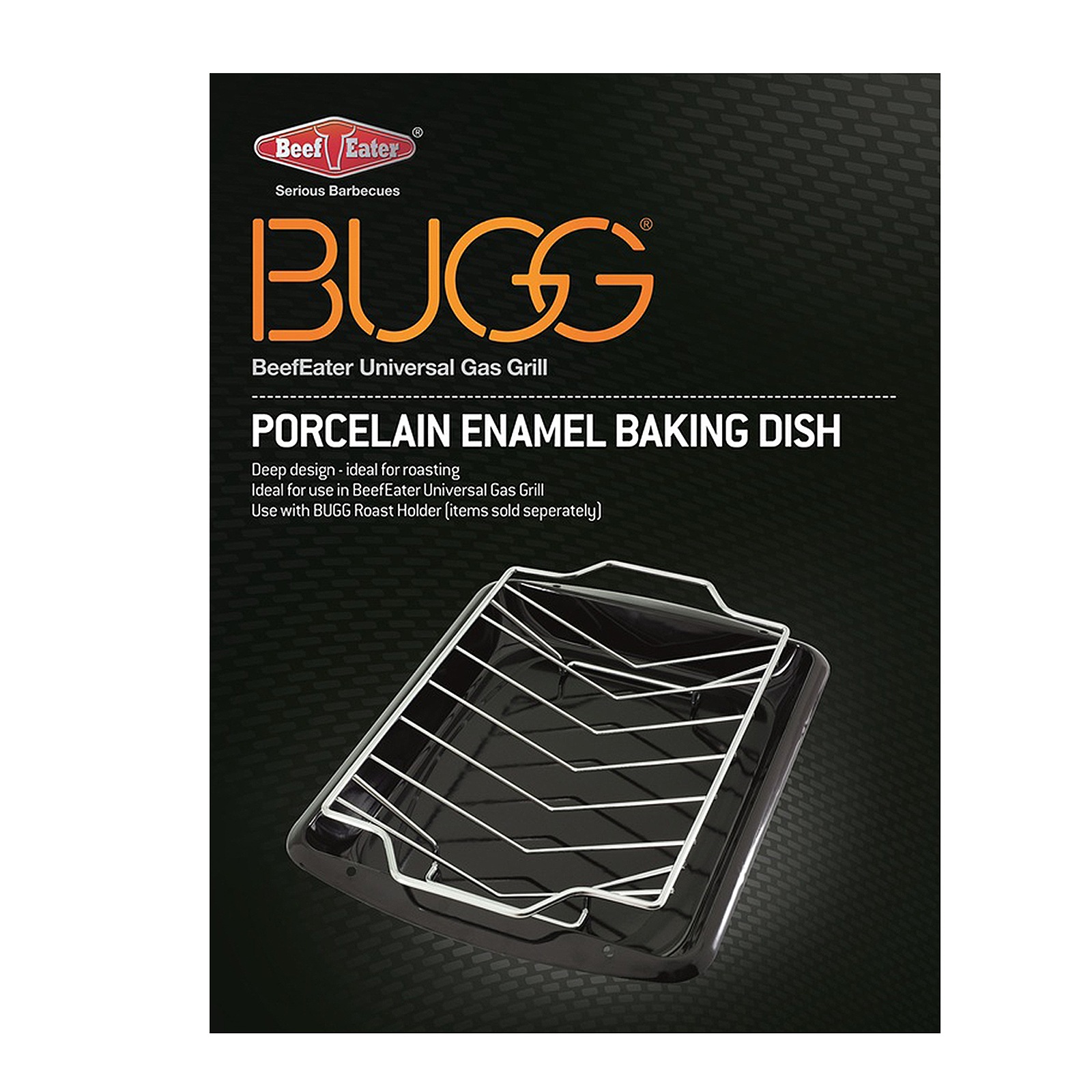 Buy BUGG Enamel Baking Dish (use in conjunction with chrome plated wire ...