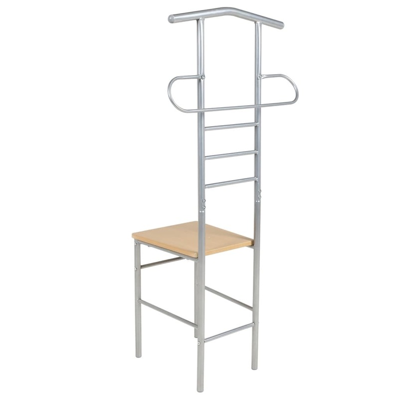 Buy Gentleman's Valet Chairs 2 pcs Metal vidaXL - MyDeal