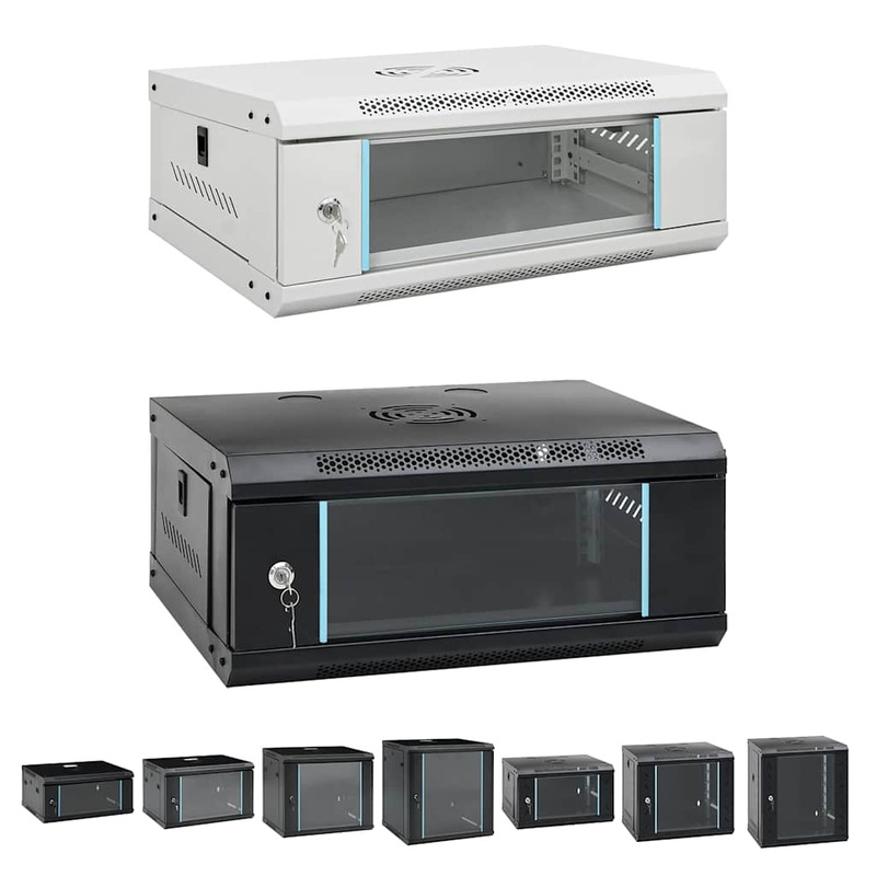 Buy 9U Wall Mounted Network Cabinet 19" IP20 Data Equipment Multi Sizes ...