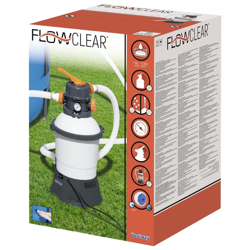 Buy Bestway Sand Filter Pump "Flowclear" - MyDeal