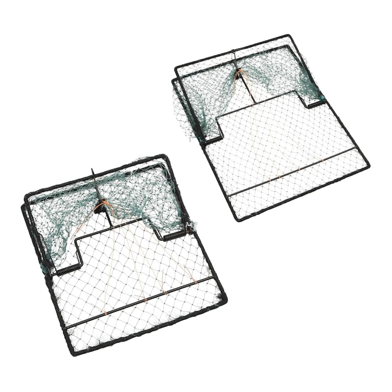 Buy Bird Trap Foldable Humane Trap Hunting Net Pigeon Catcher Green ...