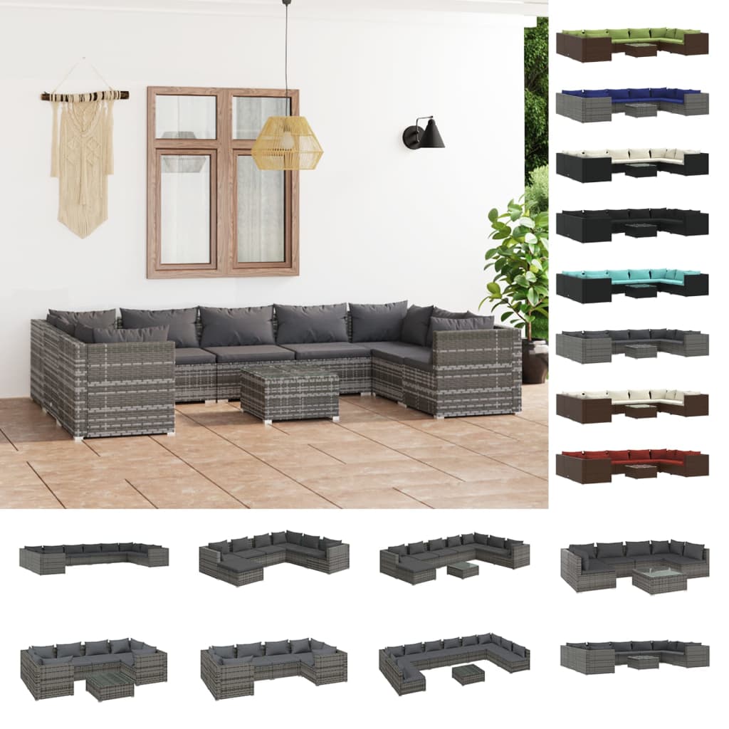 Buy Garden Lounge Set Outdoor Sofa Furniture Setting Wooden Patio ...