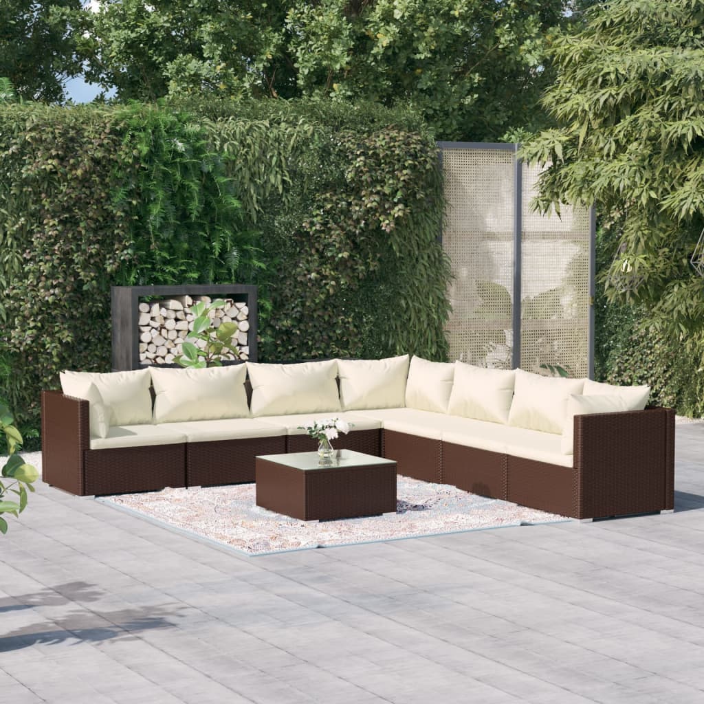 Buy Garden Lounge Set Outdoor Sofa Furniture Setting Wooden Patio ...