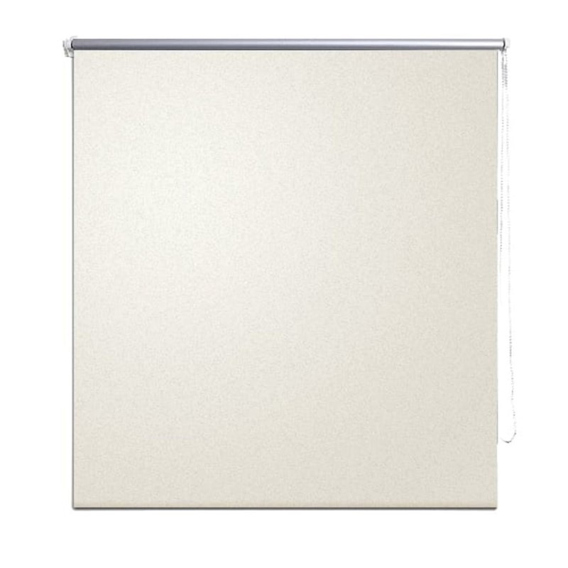 Buy vidaXL Roller Blind Blackout 40x100cm Offwhite Daynight Window ...