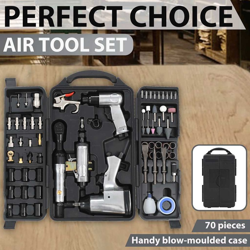 Buy 70 Piece Air Tool Kit vidaXL - MyDeal