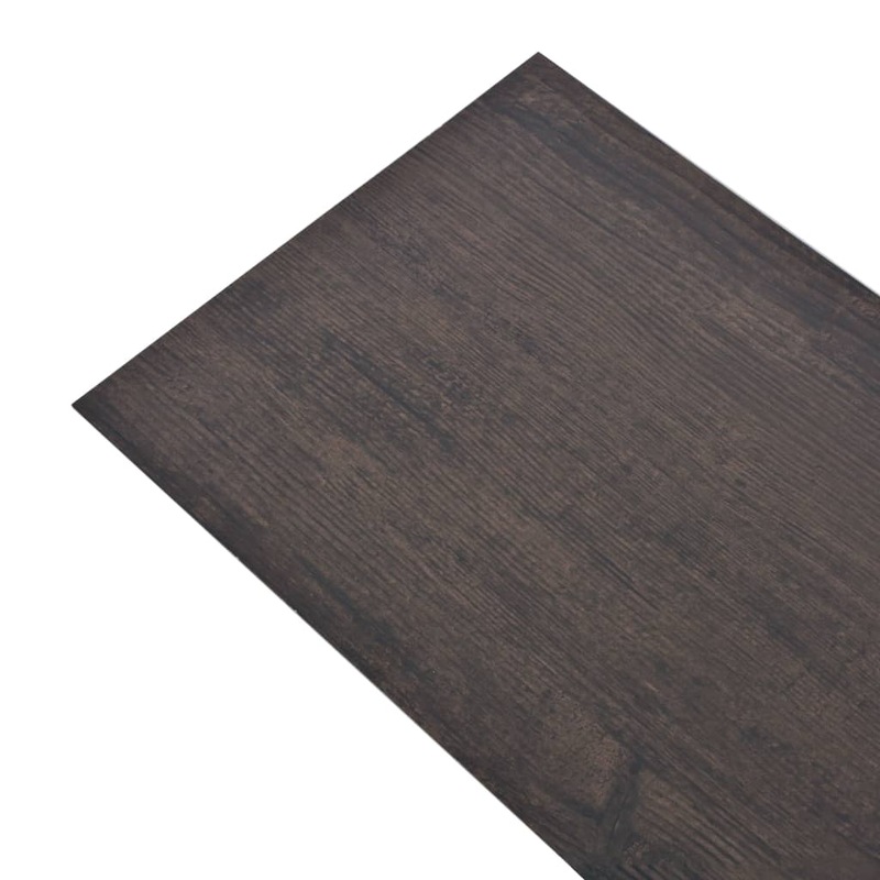 PVC Flooring Planks 5.26 m? 2 mm Oak Dark Grey - MyDeal