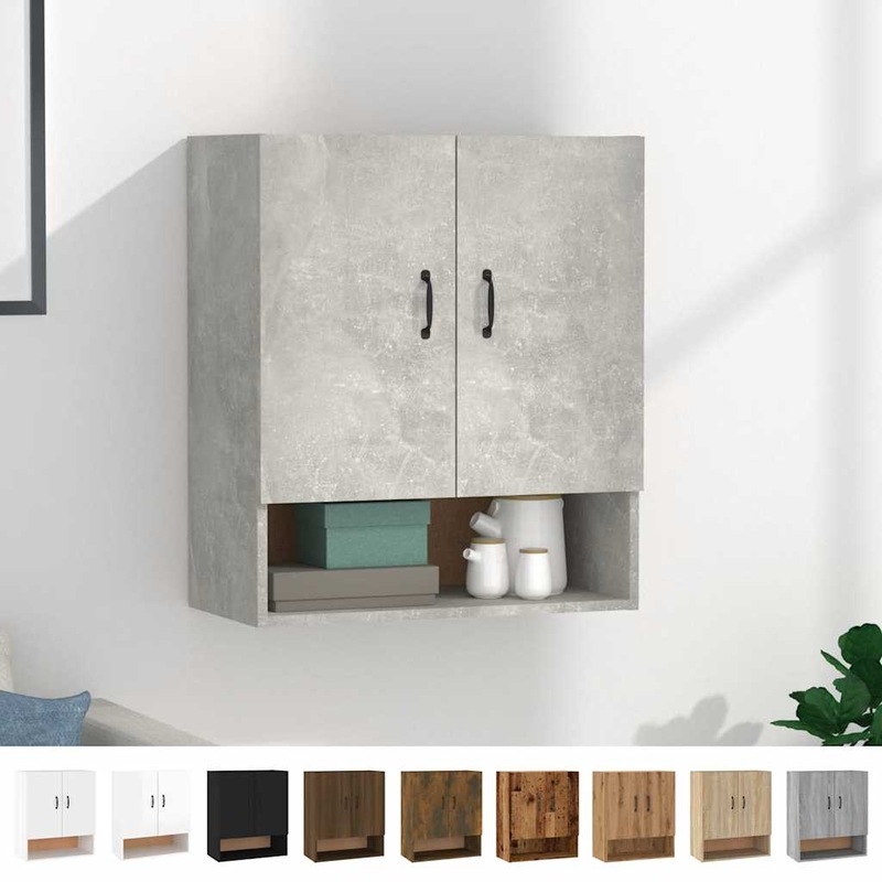 Buy Wall Cabinet Engineered Wood Hanging Storage Cabinet Rack Multi ...