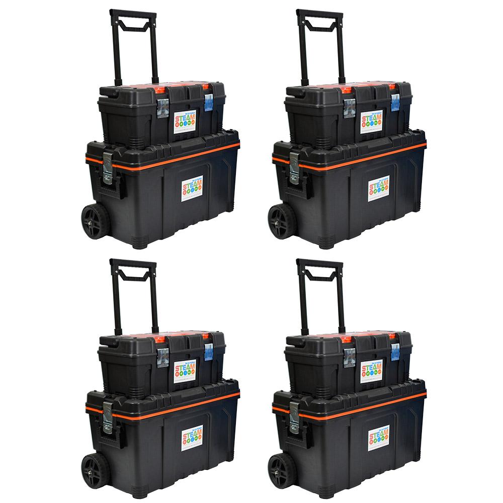 Buy 2 x Portable Lockable STEAM Storage With 2 Portable Lockable STEAM ...