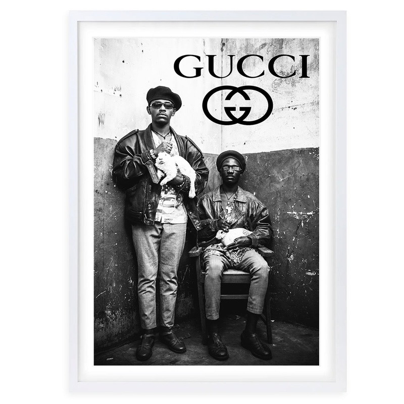 Buy Wall Art's Gucci Men Framed A1 Art Print - MyDeal