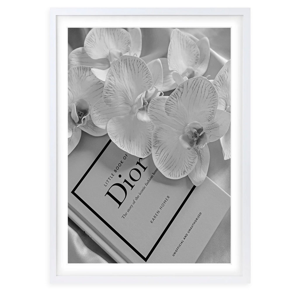 Buy Wall Art's Little Book Of Dior Large 105cm x 81cm Framed A1 Art ...