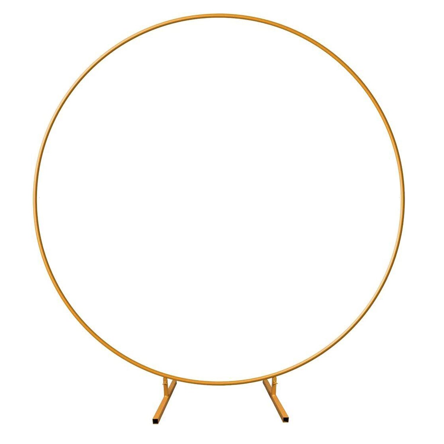 Buy 2M Round Hoop Arch Mesh Backdrop Flower Display Stand Frame Wedding ...