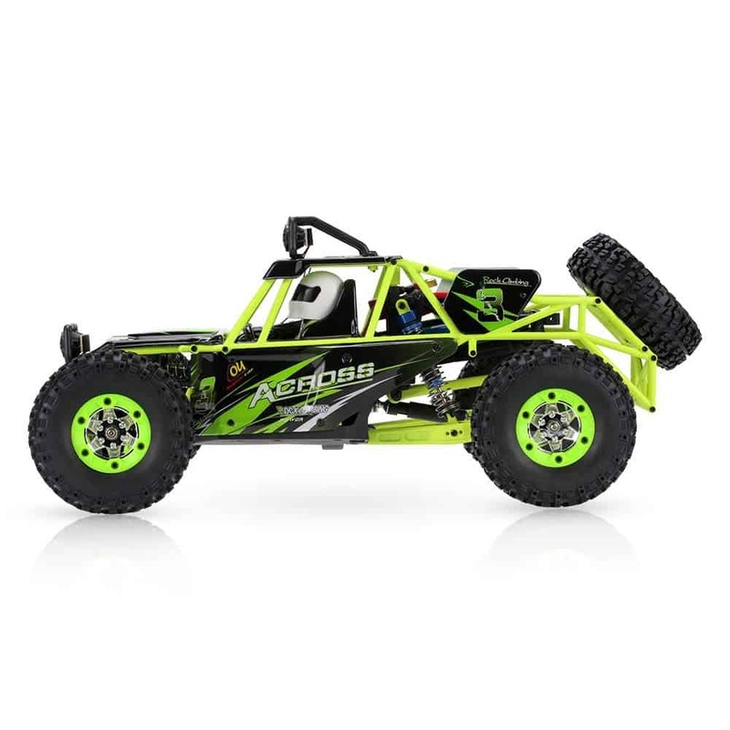 Buy 1:12 4WD RC Rock Crawler Truck with LED Lights - WL Toys 12428 - MyDeal