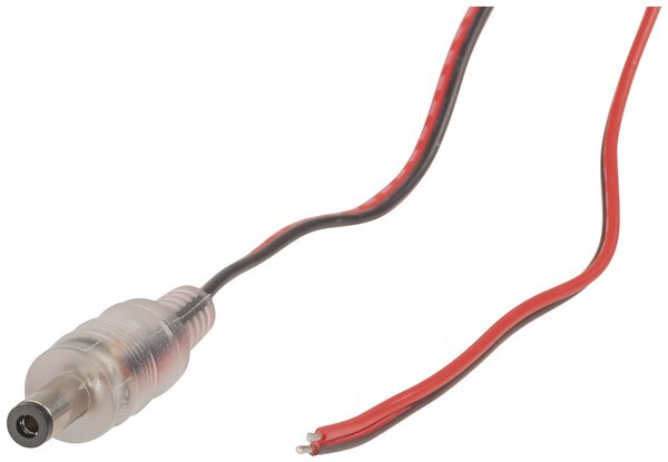 Buy 1m Polarity Sensing 2.1mm DC Plug to Bare end Power Cable - MyDeal ...