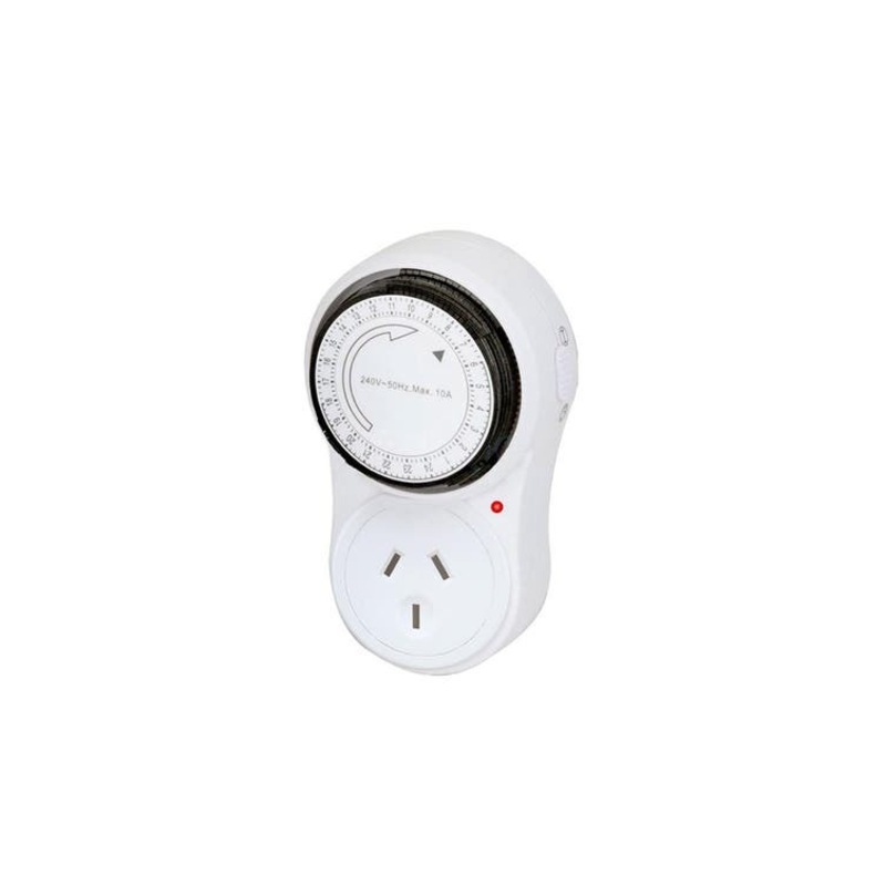 Buy 24 Hour Programmable Mechanical Timer - MyDeal