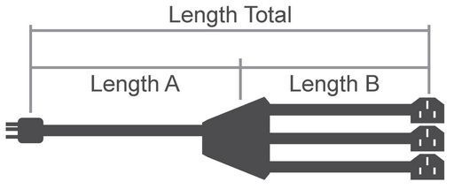 Buy 2m 3 x IEC Power Cable Female Socket to 240V Mains Plug - MyDeal ...