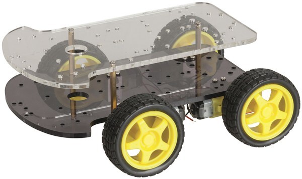 Buy Arduino 4 Wheel Drive Motor Chassis Kit - MyDeal Australia