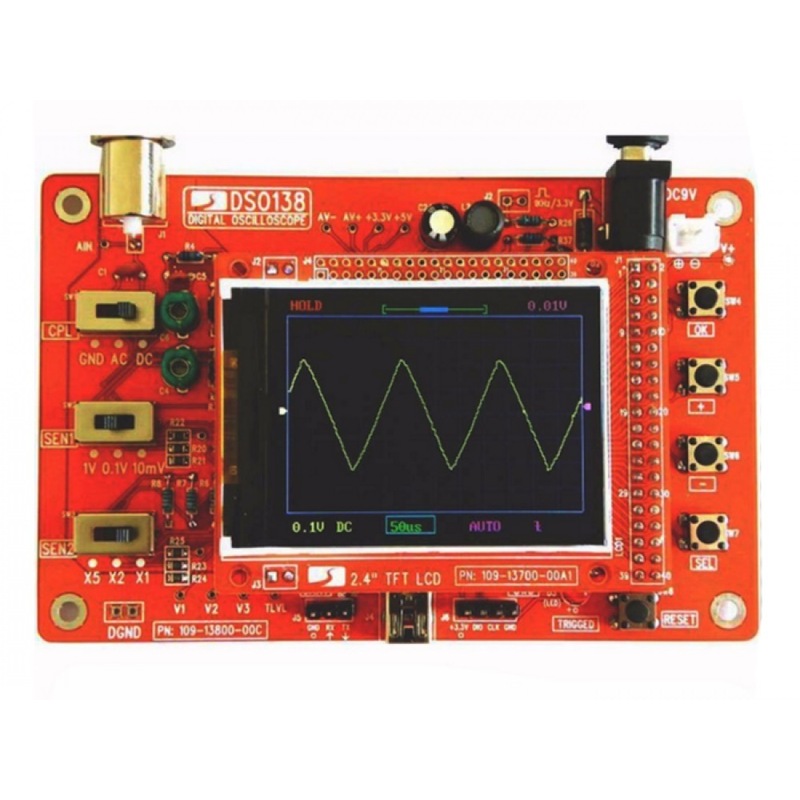 Buy DSO138 Digital Oscilloscope DIY Kit - MyDeal