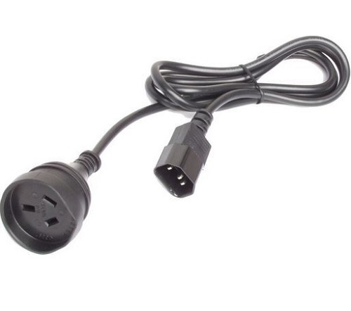 Buy IEC C14 Plug To 3 Pin 10A AC Socket 3m - MyDeal Australia