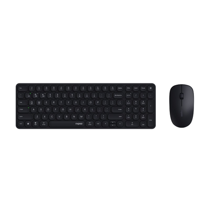 Buy [9320M] Wireless Compact, Slim Keyboard and Mouse Combo, Black - MyDeal
