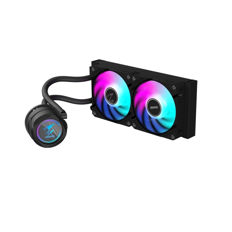 Buy [AORUS WATERFORCE II 240] Gigabyte AIO Liquid CPU Cooler- 2x120mm ...