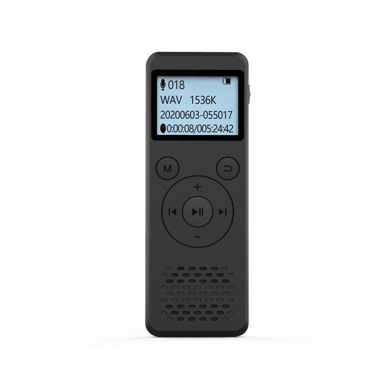Buy [DVR-818-16GB] 16GB Portable Voice Recorder One Key Recording ...