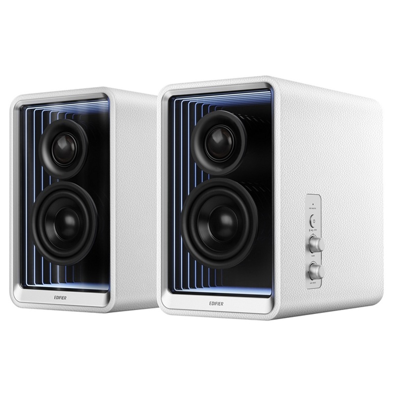 Buy Edifier QR65-WHITE QR65 WHITE GTM Deck Active Monitor Speaker, Bluetooth/ 990kbps/ 24-bit ...