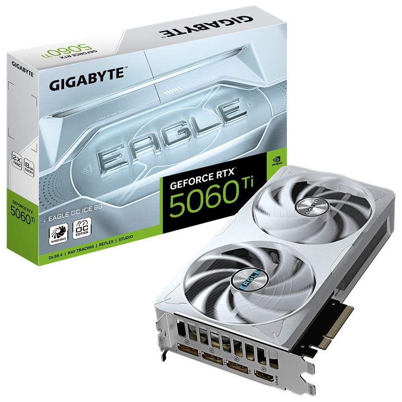 Buy [GV-N506TEAGLEOC ICE-8GD] Gigabyte GeForce RTX 5060 Ti EAGLE OC ICE ...