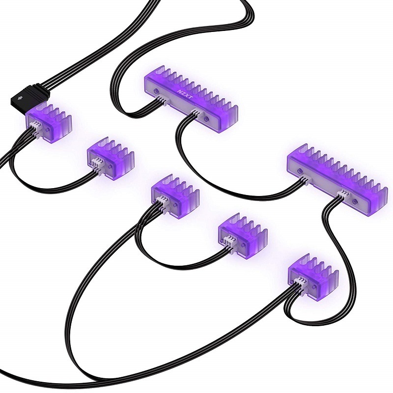 Buy NZXT HUE 2 Cable Comb Accessory Two 24-Pin and Five 8-Pin ...