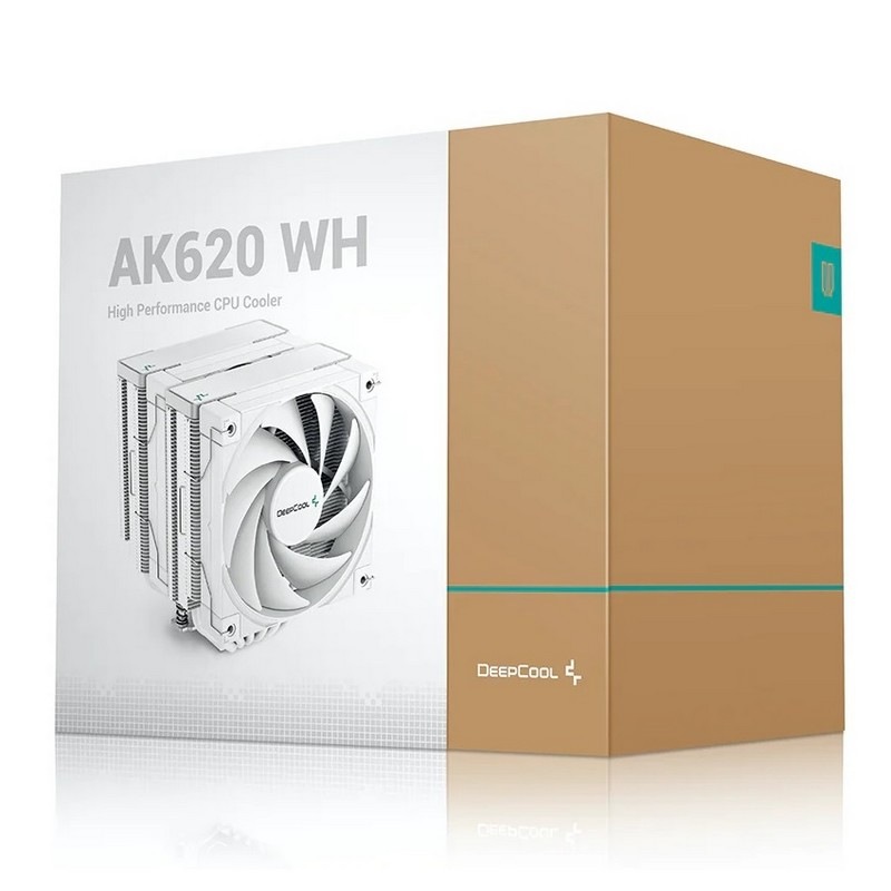 Buy [R-AK620-WHNNMT-G-1] Deepcool AK620 White Performance Dual Tower ...